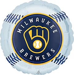 17" Milwaukee Brewers Balloon – Poppy Popcorn Company LLC